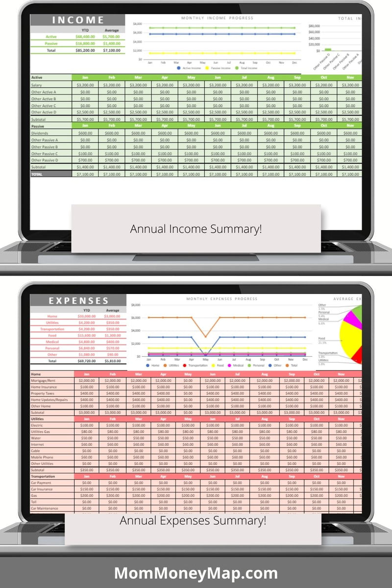 Bimonthly Budget Google Sheets Spreadsheet Mom Money Map bimonthly-budget-google-sheets-spreadsheet-mom-money-map