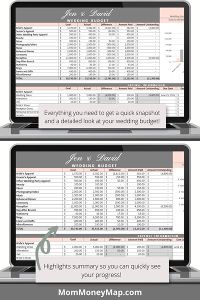 Wedding Budget Tracker Google Sheets Spreadsheet Mom Money Map wedding-budget-tracker-google-sheets-spreadsheet-mom-money-map