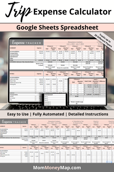 Trip Expense Calculator Google Sheets Spreadsheet Up To 20 Payers trip-expense-calculator-google-sheets-spreadsheet-up-to-20-payers